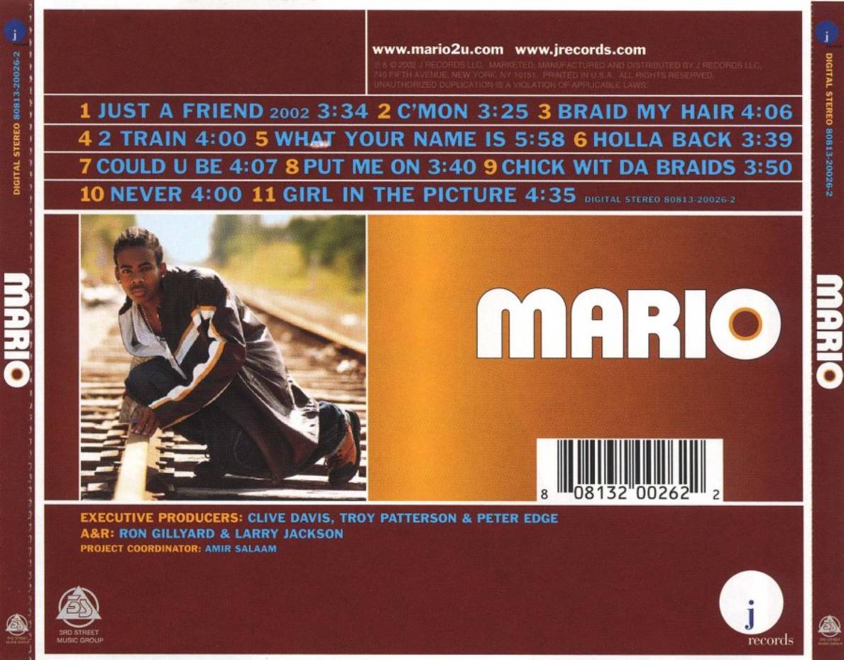 Mario Mario : Back | CD Covers | Cover Century | Over 1.000.000 Album ...